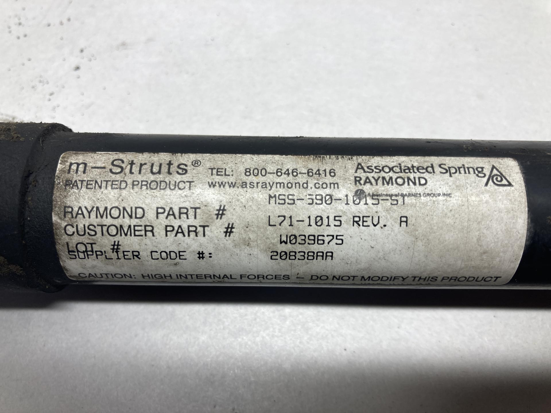 L71-1015 | Kenworth T680 Hood Shock for Sale