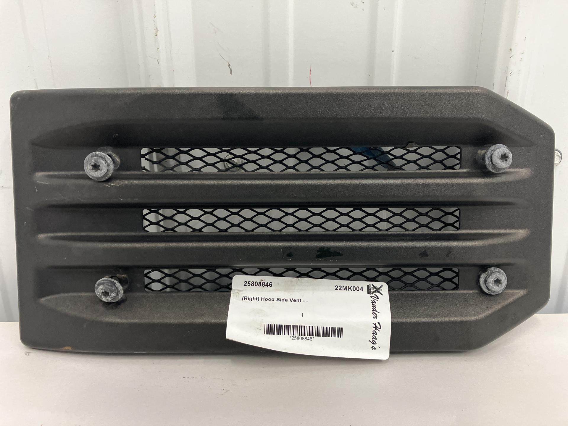 Mack MD6 Hood Side Vent for Sale