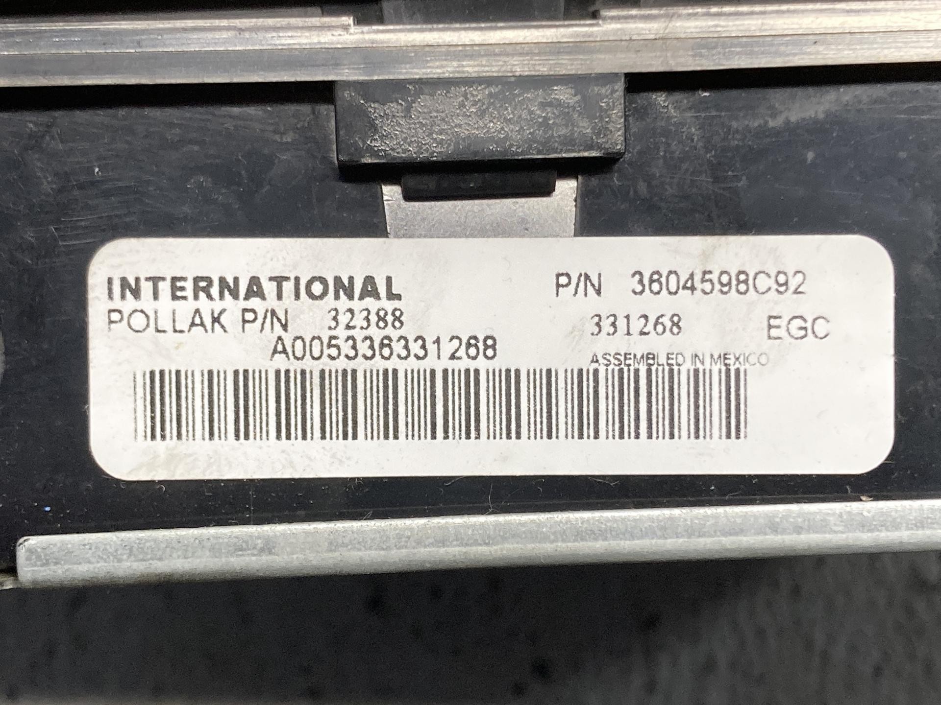 3604598C92 | International 4400 Speedometer Instrument Cluster for Sale