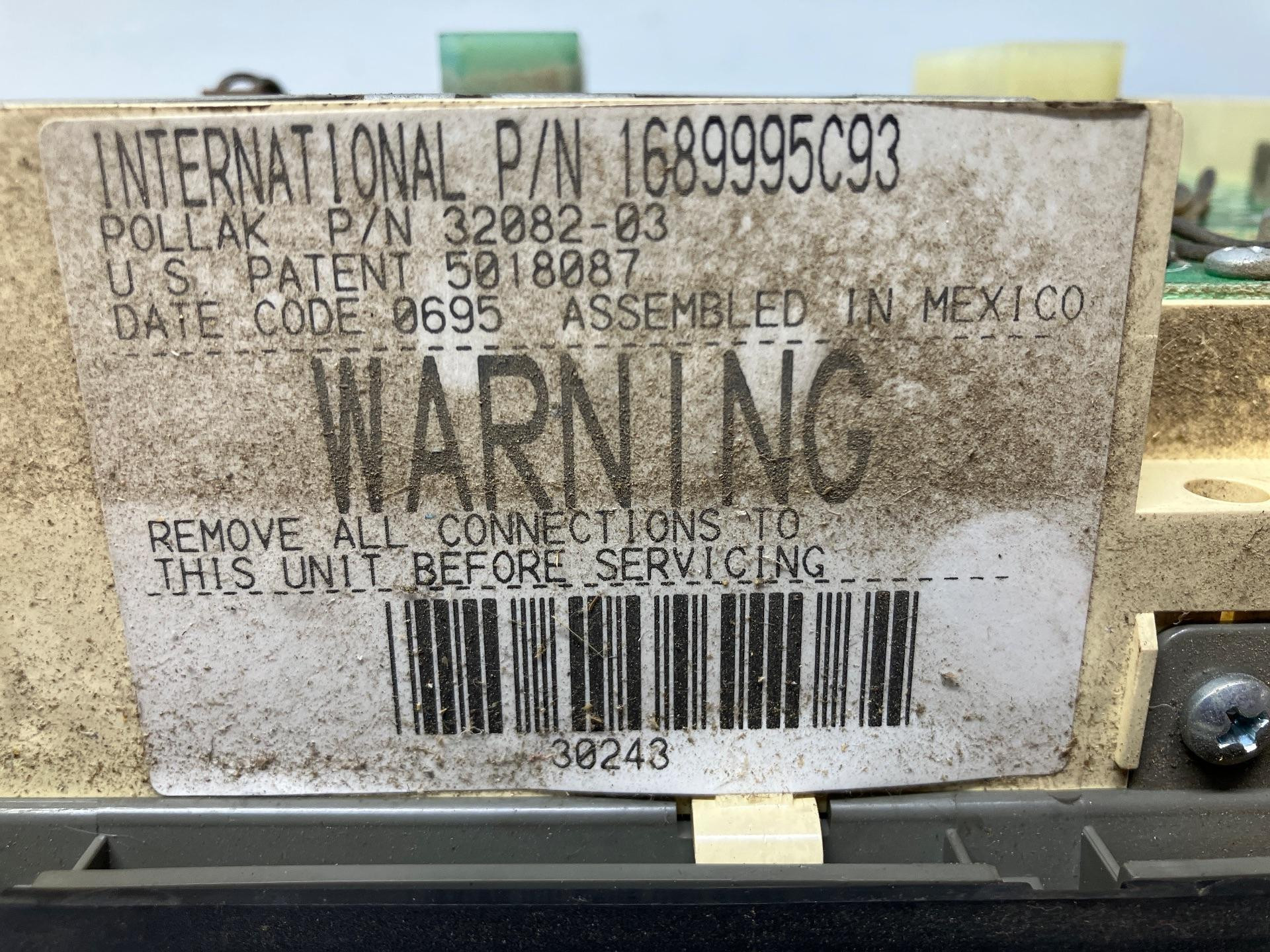 1689995C93 | International 4900 Speedometer Instrument Cluster for Sale