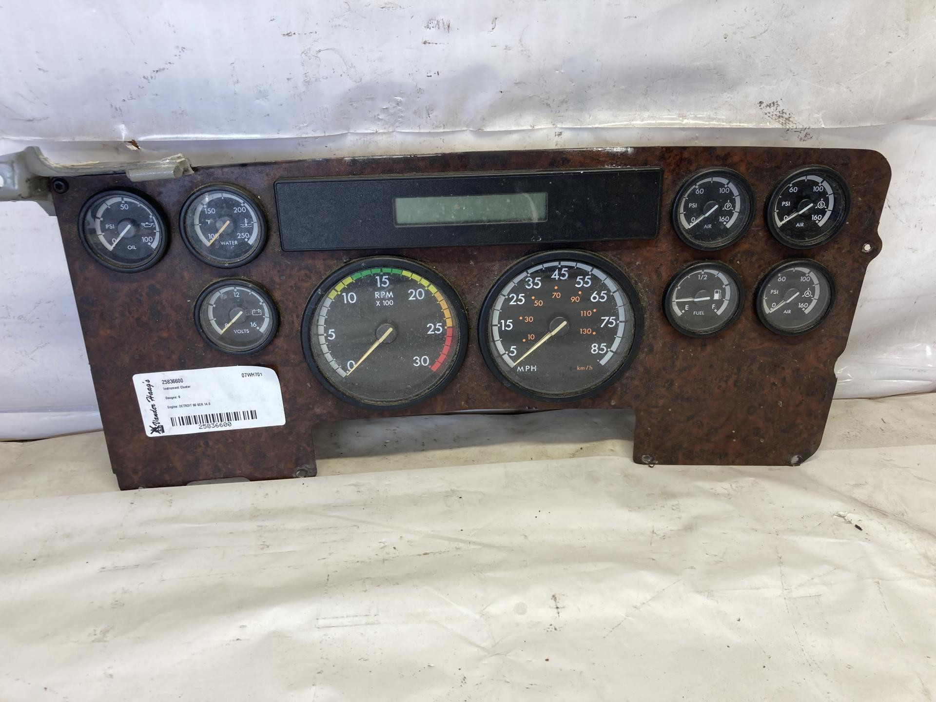 A22-61098-300 | Freightliner C120 CENTURY Speedometer Instrument Cluster fo