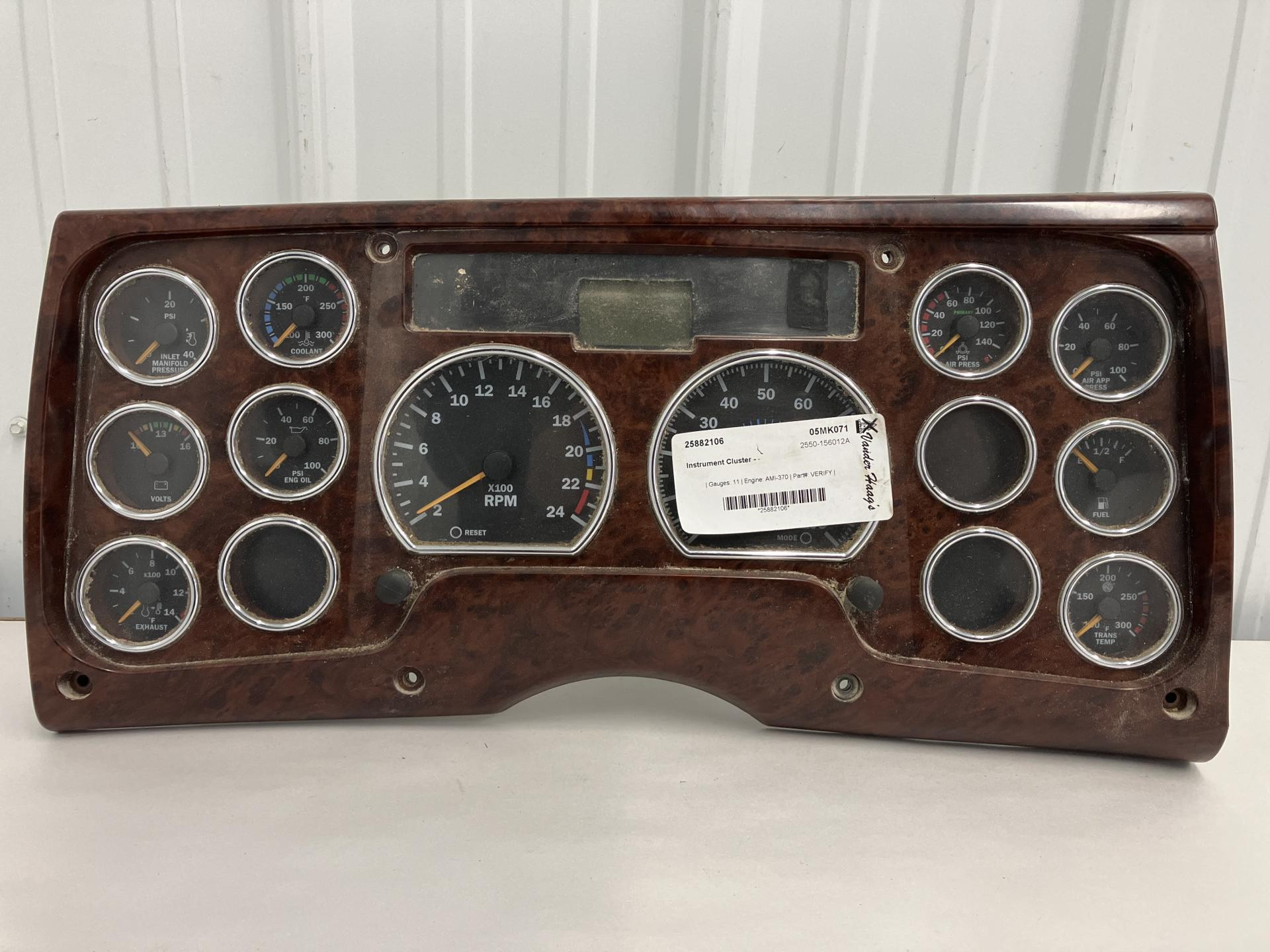 Mack CV GRANITE Speedometer Instrument Cluster for Sale