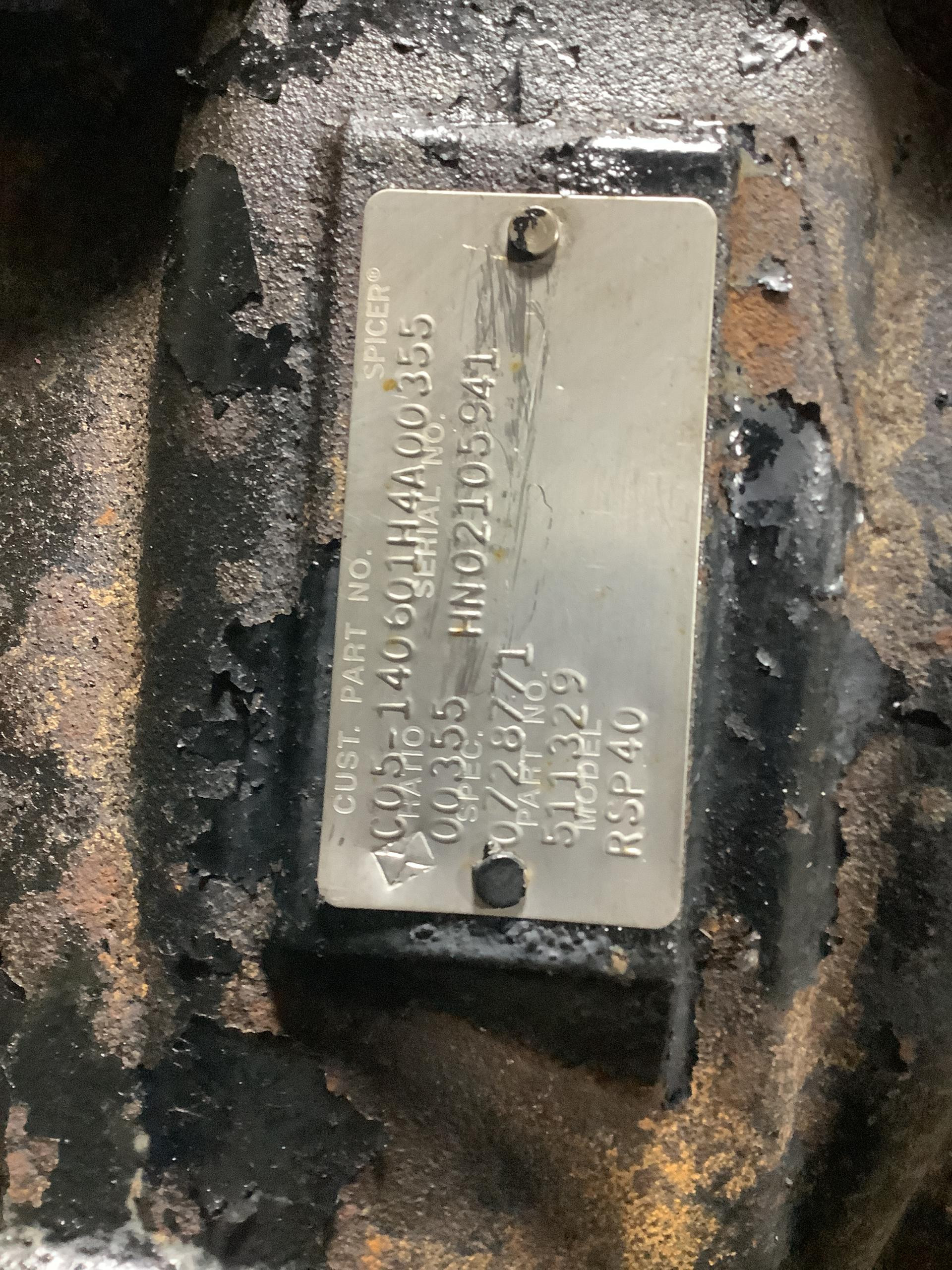 RSP40-650 | Eaton RSH44 Rear Differential | Carrier Assembly for Sale