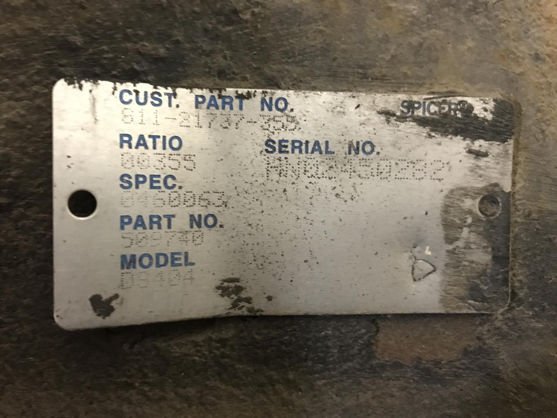 509737 | Eaton DS404 Front Carrier | Differential Assembly for Sale