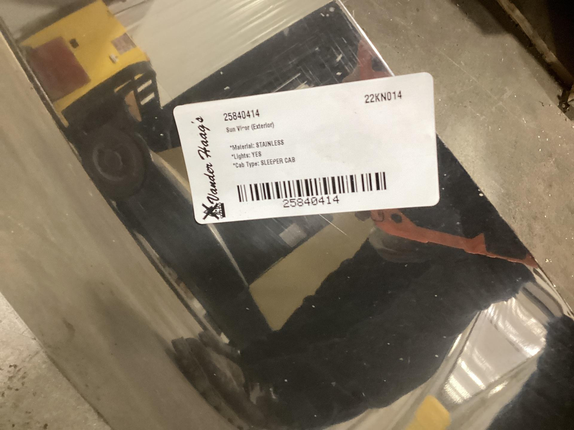 Kenworth W990 Sun Visor (Exterior) for Sale