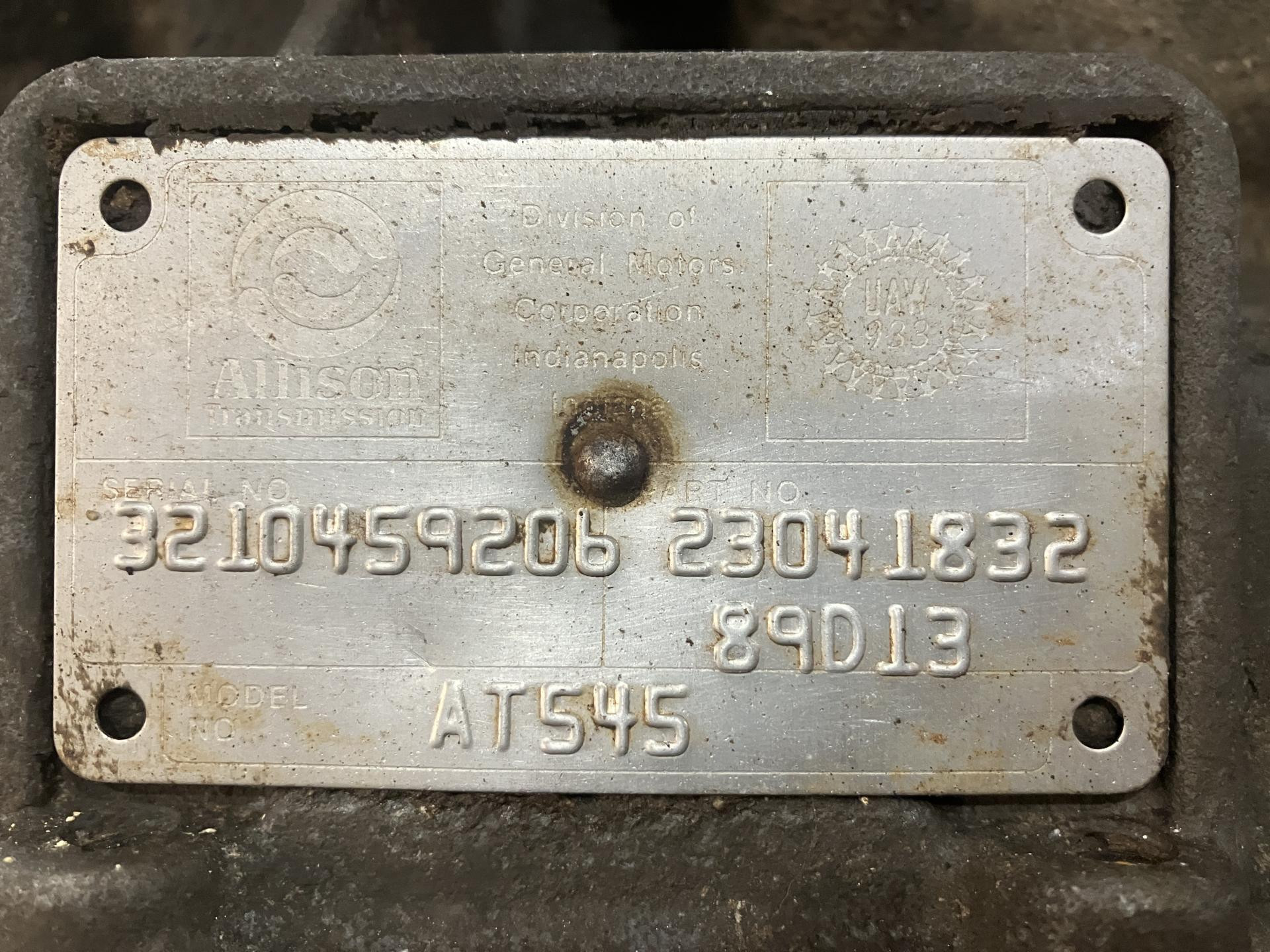 23041832 | Allison AT545 Transmission for Sale