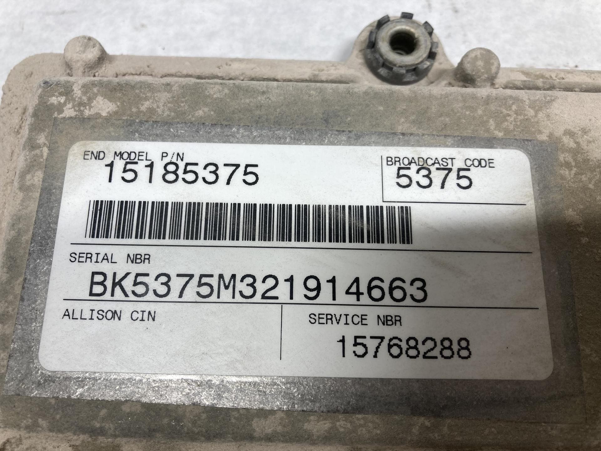 15185375 | Allison 1000 SERIES TCM | Transmission Control Module for Sale