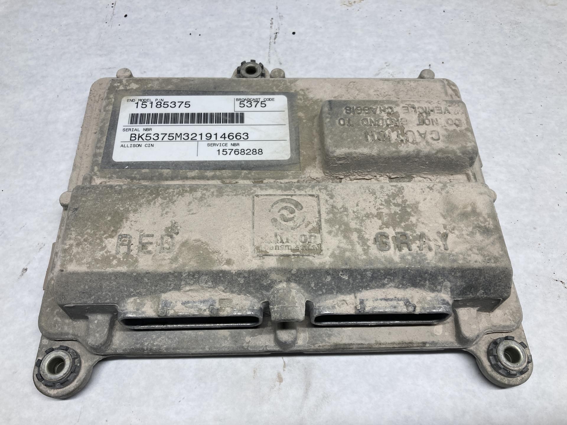 15185375 | Allison 1000 SERIES TCM | Transmission Control Module for Sale