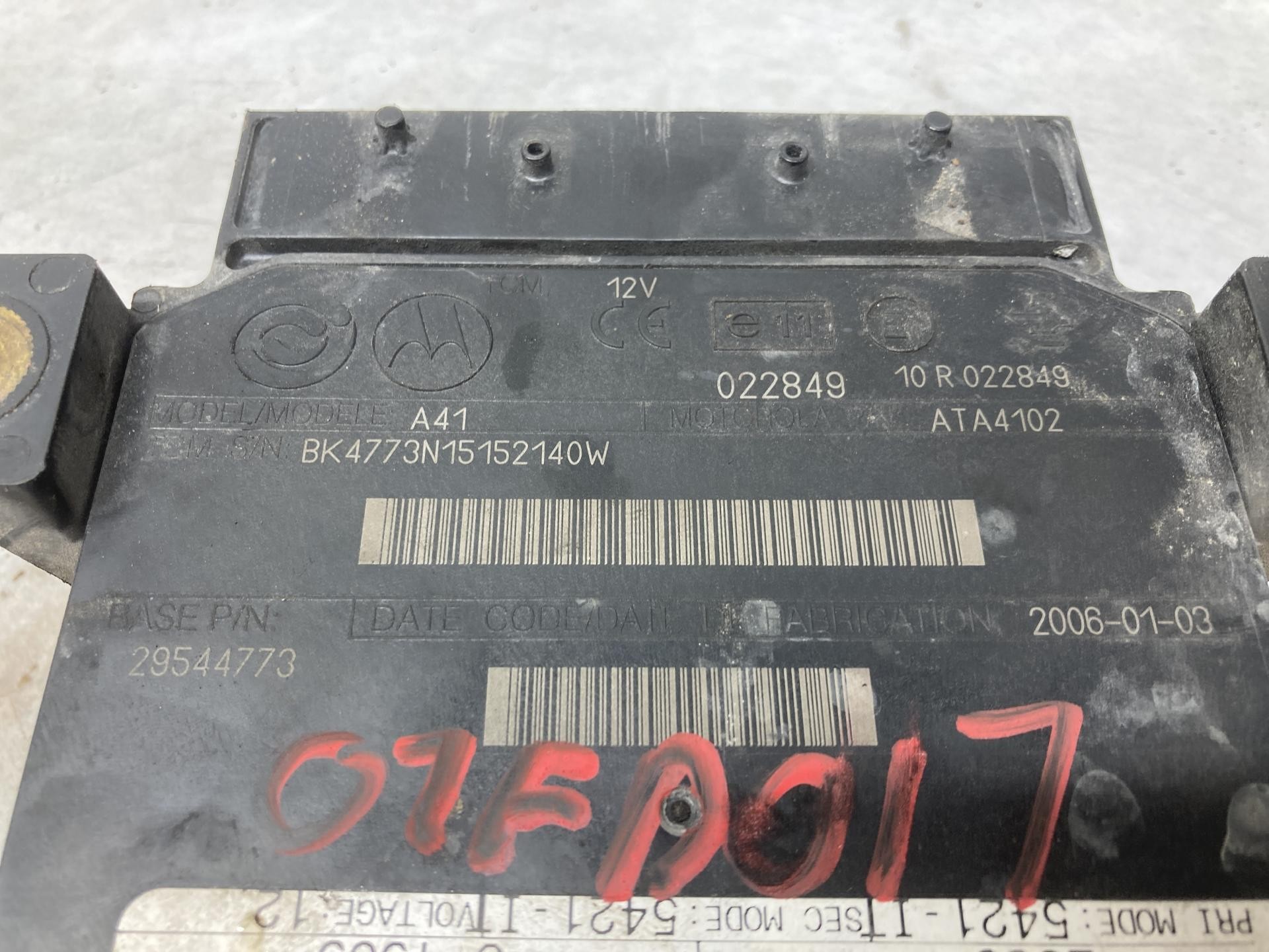 29544773 | Allison 2200 HS TCM | Transmission Control Module for Sale
