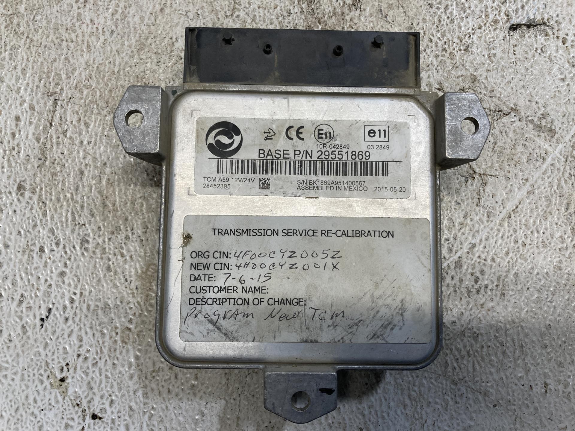 29551869 | Allison 3500 RDS TCM | Transmission Control Module for Sale