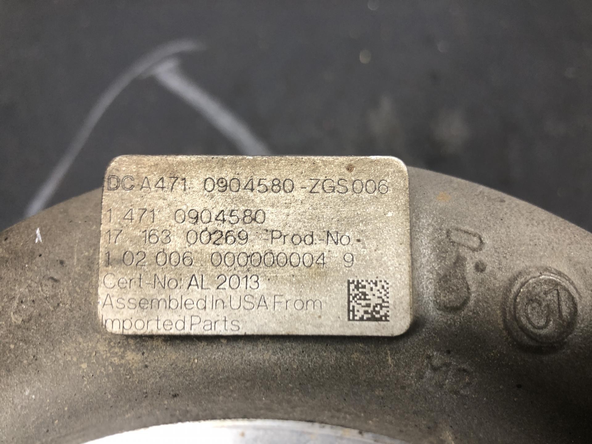 A4710904580 | Detroit DD13 Engine Turbocharger for Sale