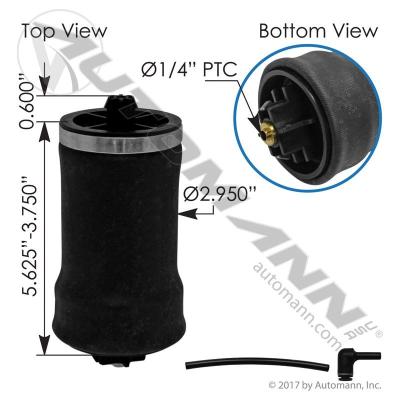 Automann ABSZ70-K001 Air Spring for Sale