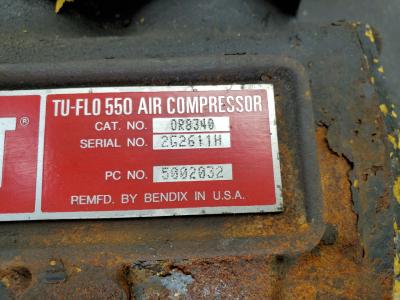 0R8340 | CAT 3406E 14.6L Engine Air Compressor for Sale