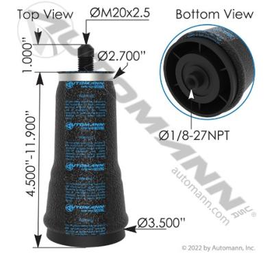 ABSZ70-154 | Mack CH600 Air Spring for Sale