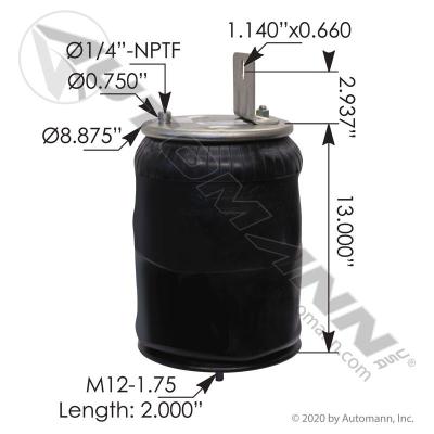 AB1DF23I-P1067 | International PROSTAR Air Spring for Sale