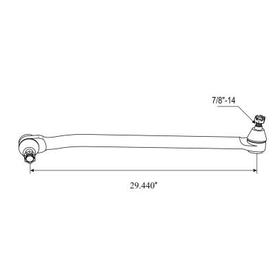 S-13717 | Freightliner FLD120 Drag Link for Sale
