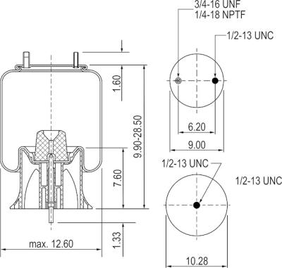 SS S-20186 Air Spring for Sale