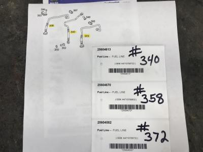 A4710709732 | Detroit DD13 Engine Fuel Injector Line for Sale