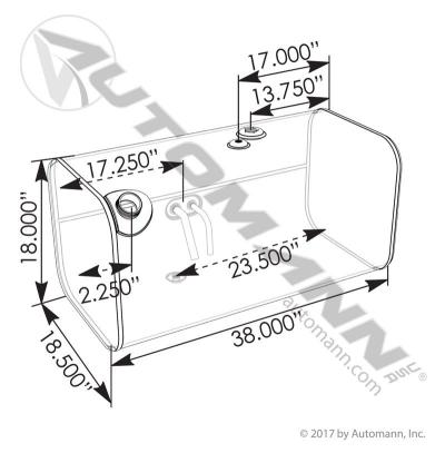 576.46055180PRX | Freightliner M2 106 Fuel Tank for Sale