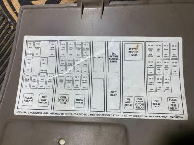 Mack CXN Fuse Box for Sale