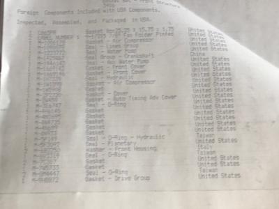 2341874 | CAT 3406B Engine Gasket Kit for Sale