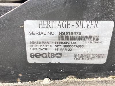 189800FA635 | Freightliner CASCADIA Air Ride Seat for Sale