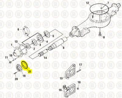 Mack 25173426 Wheel Fastener for Sale