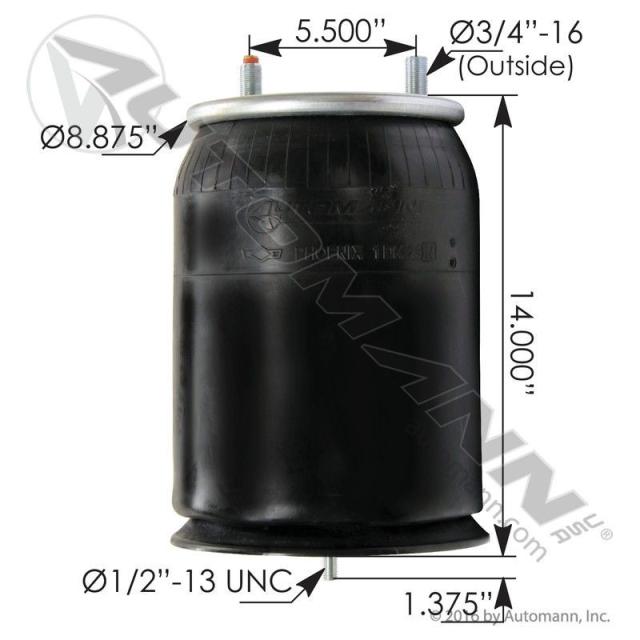 Automann AB1DK23N-P900 Air Spring for Sale