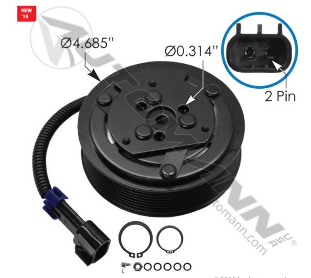 Automann 830.32002 Air Conditioner Compressor Clutch for Sale