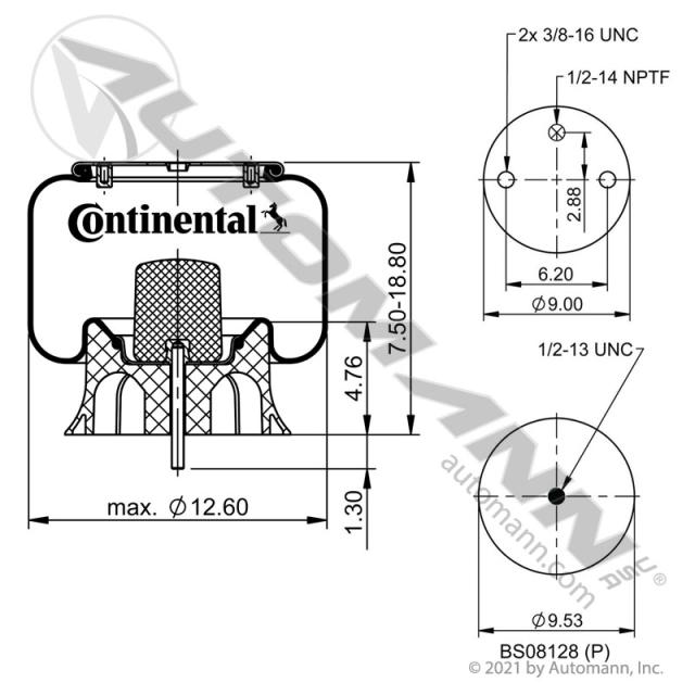 566.CT64274 | Peterbilt 379 Air Spring for Sale