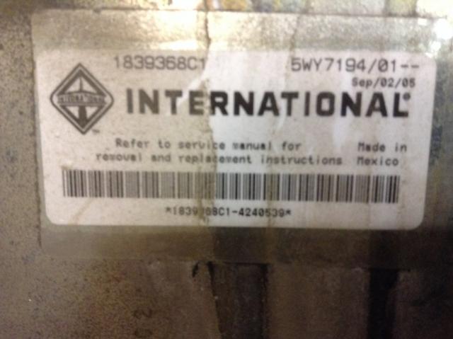 1839368C1 | International VT275 Control Module (ECM) for Sale