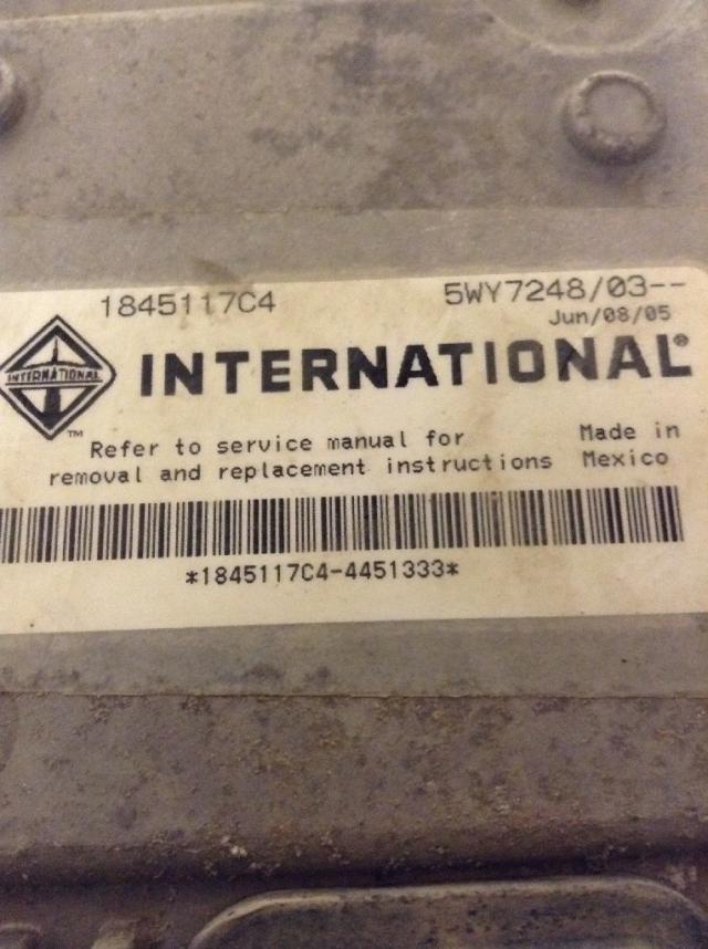 1845117C4 | International VT275 Control Module (ECM) for Sale