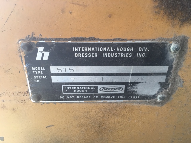 Dresser 515B Equipment Parts Unit for Sale