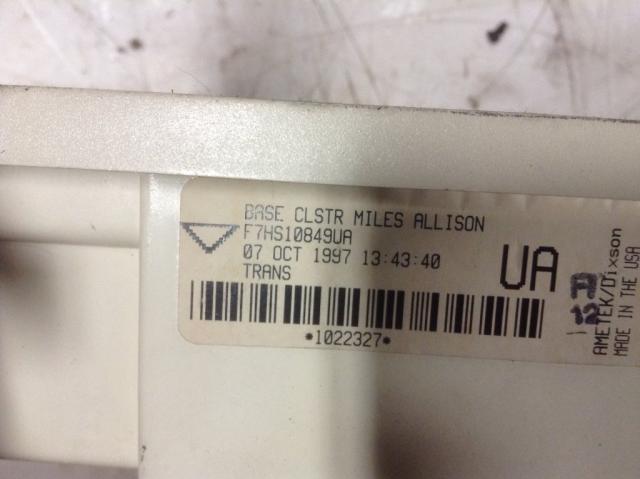 Ford L8513 Speedometer Instrument Cluster for Sale