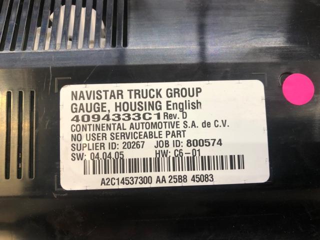 4094333C1 | International HV507 Speedometer Instrument Cluster for Sale