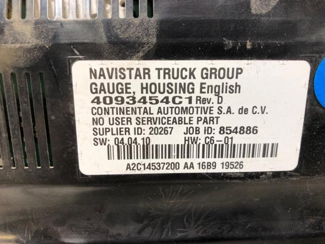 International HX620 Speedometer Instrument Cluster for Sale