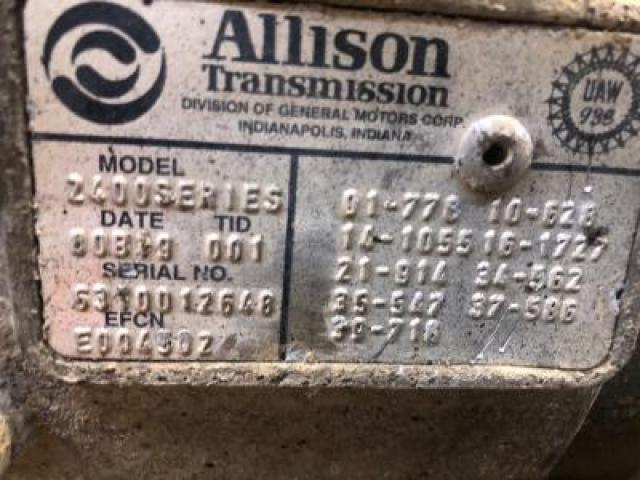 E004522 | Allison 2400 SERIES Transmission for Sale