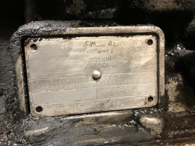 Allison MT643 Transmission for Sale
