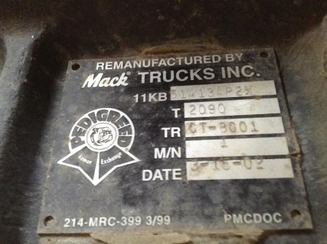 11KB51413AP2X | Mack T2090 Transmission for Sale