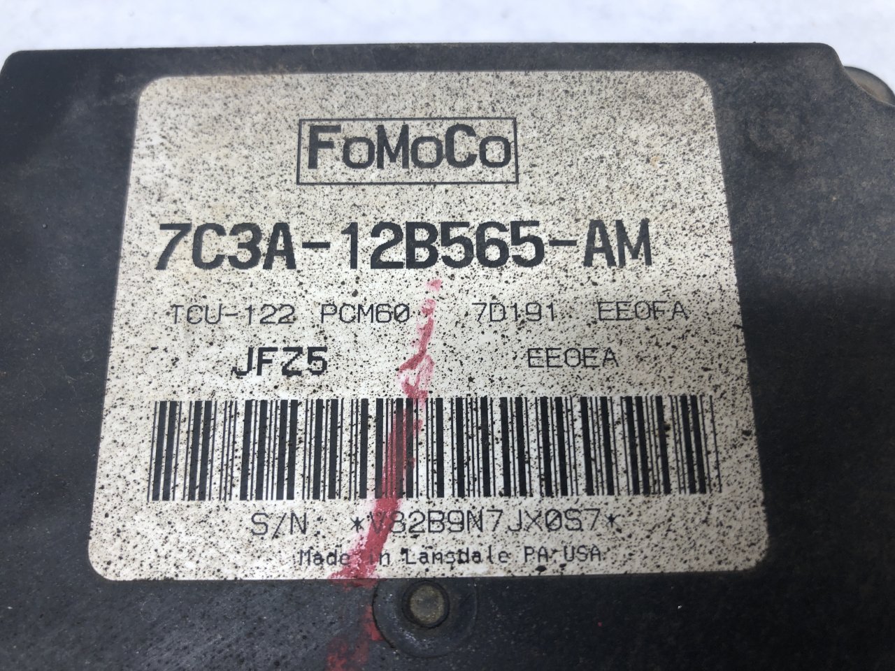 7C3A-12B565-AM | Ford 5R110 TCM | Transmission Control Module for Sale